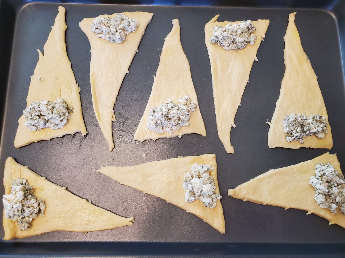 Savory Feta Crescents | Greek Girls Gourmet